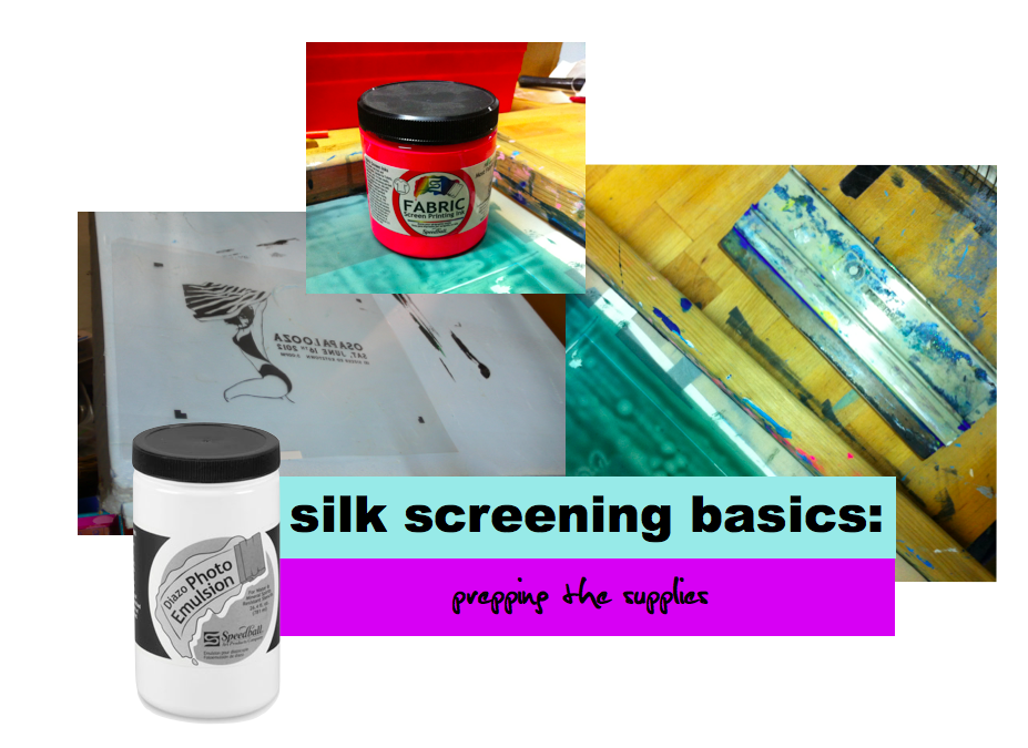 CRAFT & CONSUMPTION: Silk Screening: {invitation adventures}