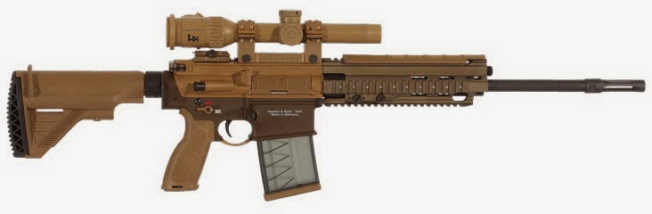 WARFARE Blog: HECKLER & KOCH G-28 DMR. O novo sniper do exército alemão.