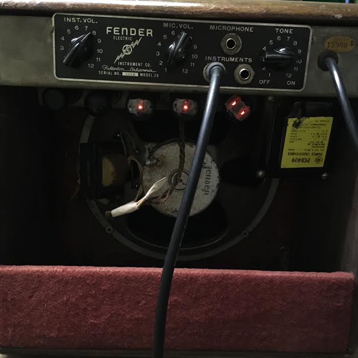 Jefs Tube Amp Blog: 1947 Fender Model 26 "Woody" amp