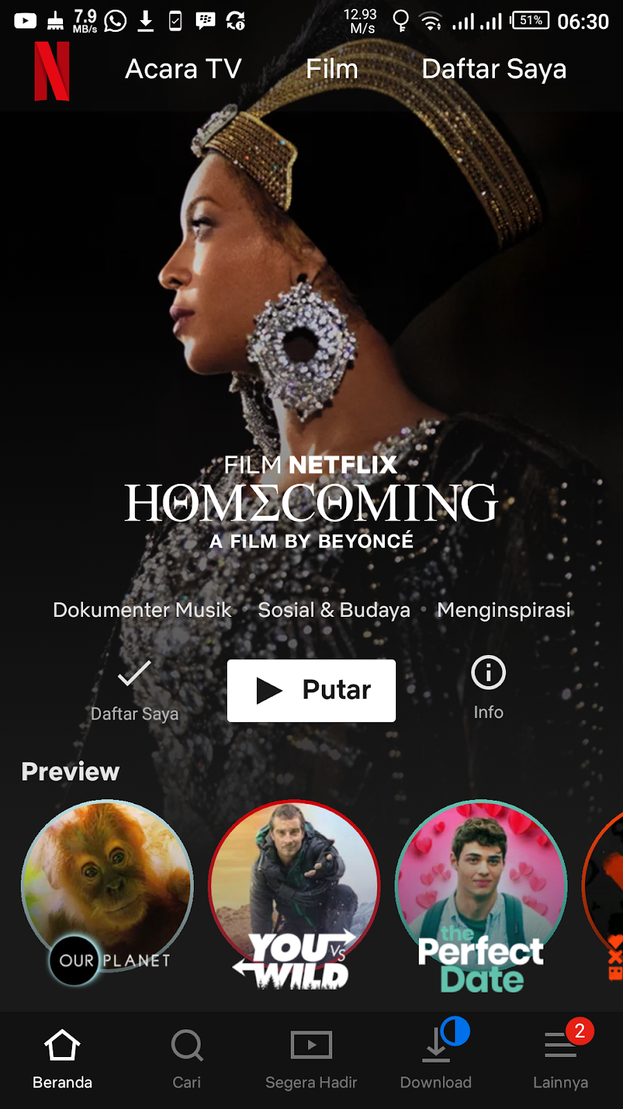 Pengalaman Menggunakan Netflix