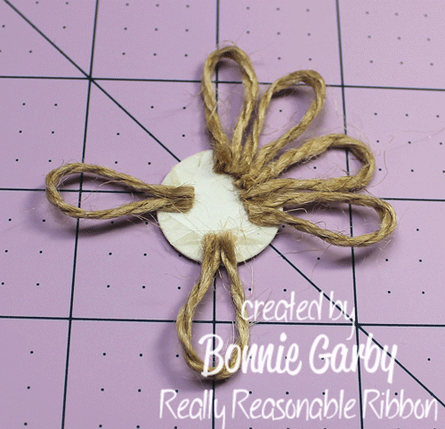Jute Loopy Flower Tutorial | Make Time to Craft