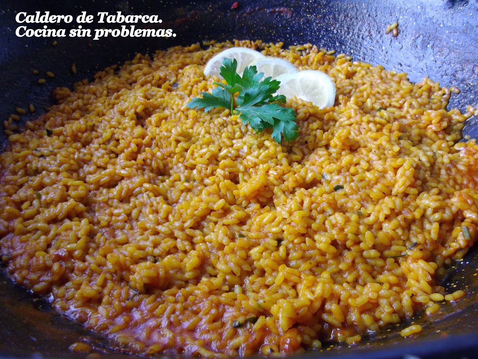 cocina sin problemas: Caldero de Tabarca.