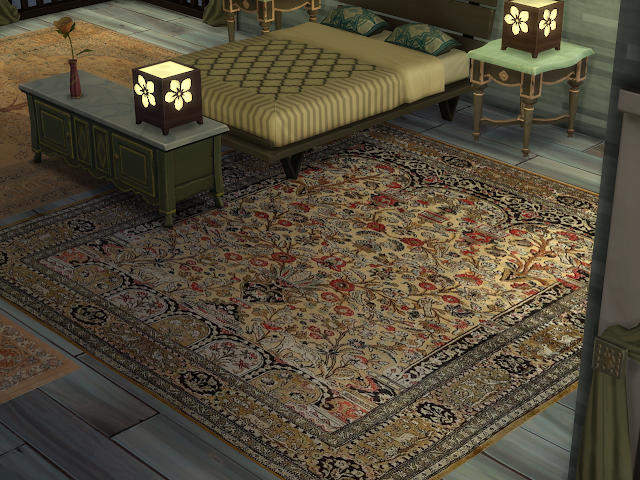 Anna Quinn Stories: Second Set Of Antique Persian Rugs, For SIMS 4 !! :)