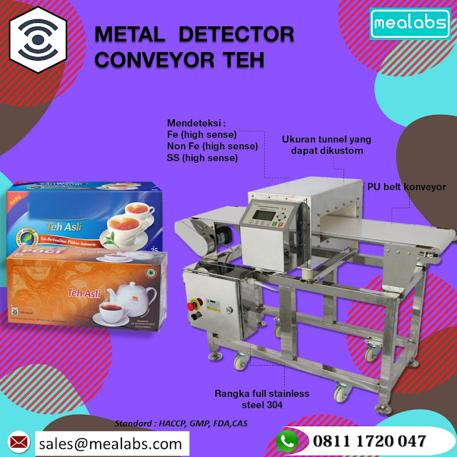 Metal Detector Teh dan Kopi | Mealabs Metal Detector Indonesia
