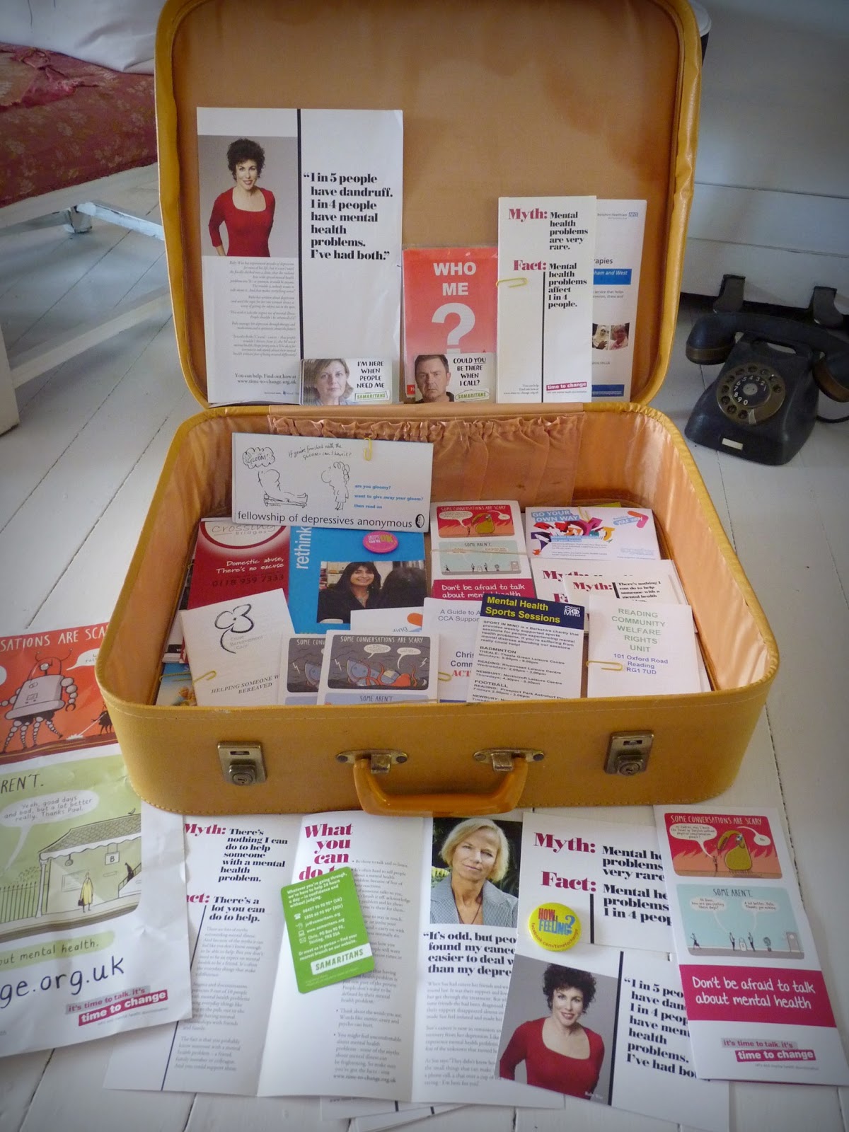 The Yellow Suitcase Project: The Yellow suitcase bears it's soul