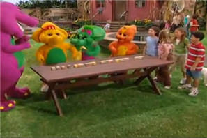Barney - Animal ABC - cartoon-baby