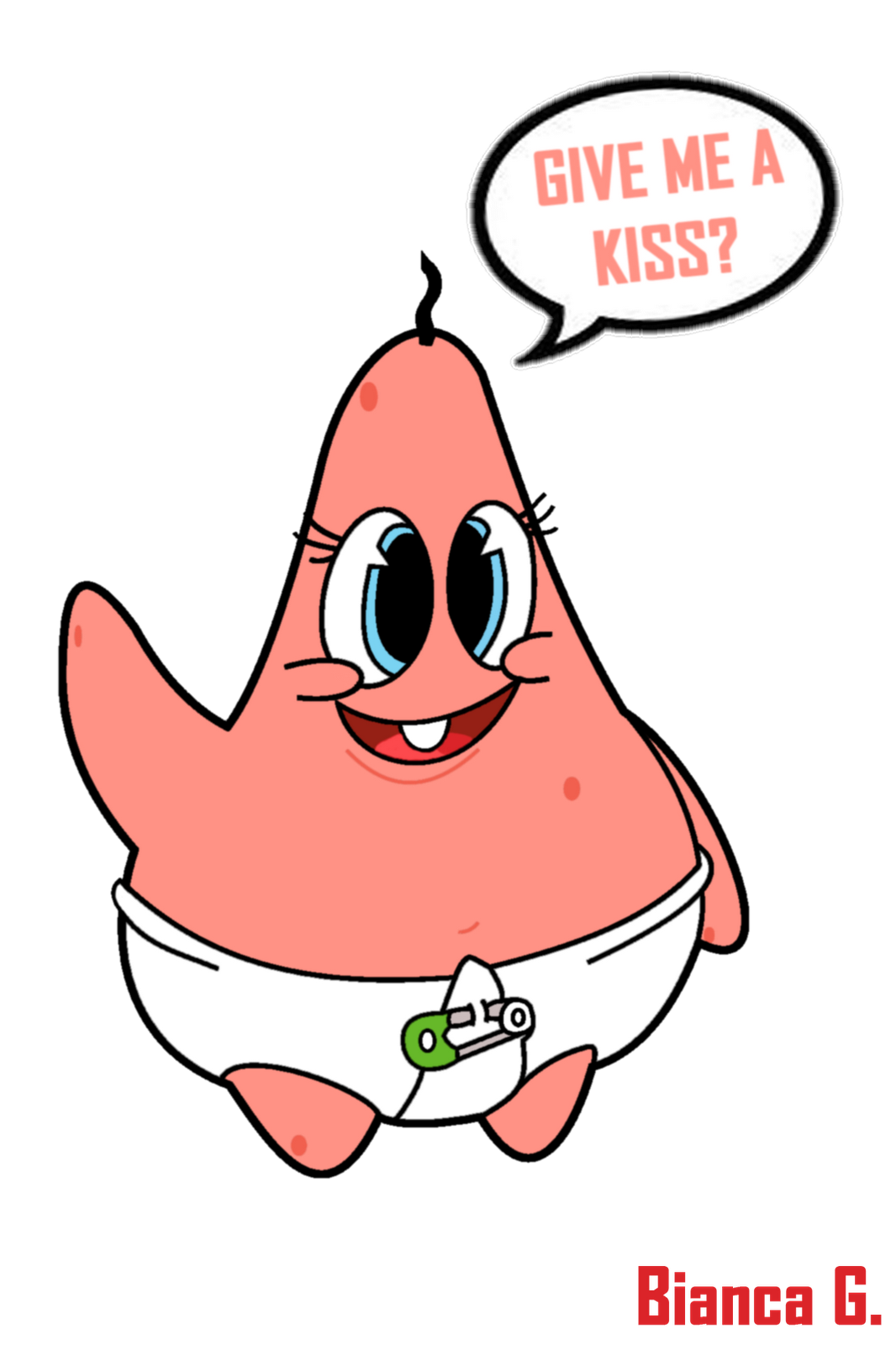 Cute Baby Patrick From Spongebob