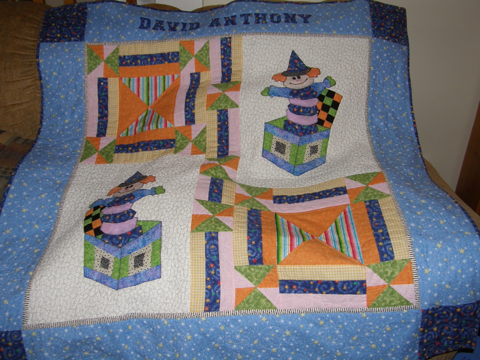 Dinah's Quilts & Embroidery: Baby / Toddler Quilts