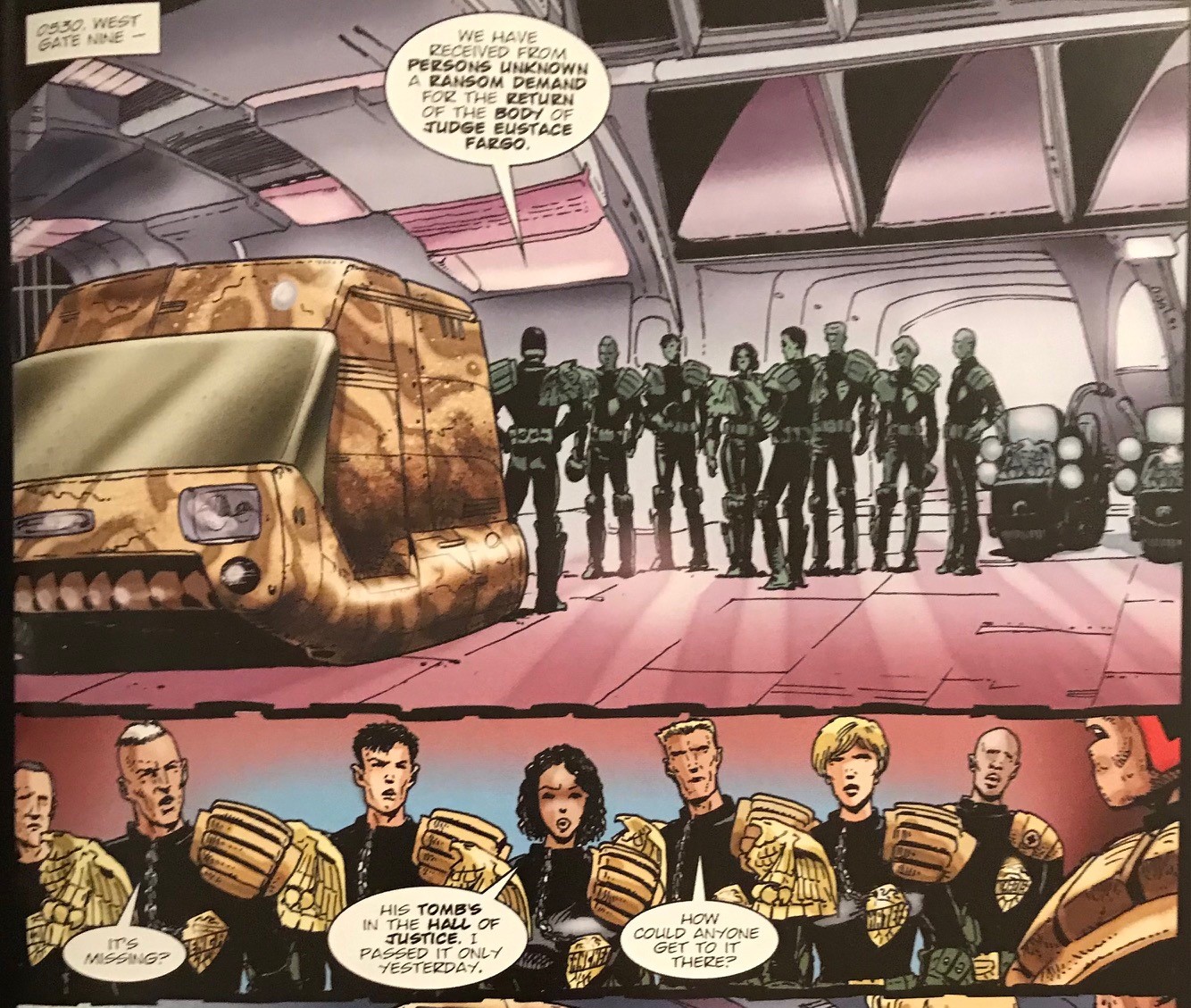 Judge Dredd epics: ranked