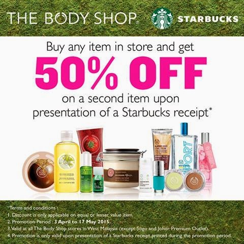 The Body Shop offer 50%off promotion! |Discover,Your Life