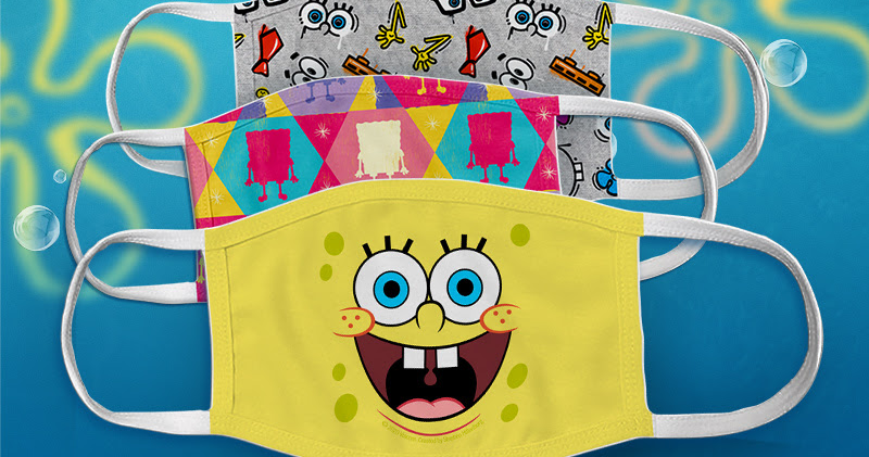 NickALive!: ViacomCBS Launches Global Reusable Face Masks Featuring ...