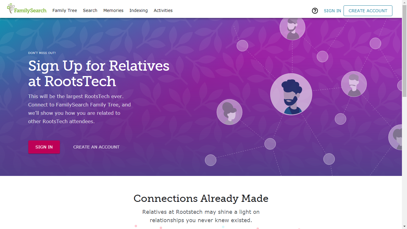 Genea-Musings: "Relatives at RootsTech" App at RootsTech Connect 2021 ...