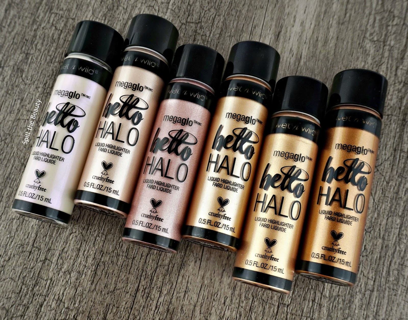 Wet n Wild 'Hello Halo' Liquid Highlighter - Review, Swatches, Look ...