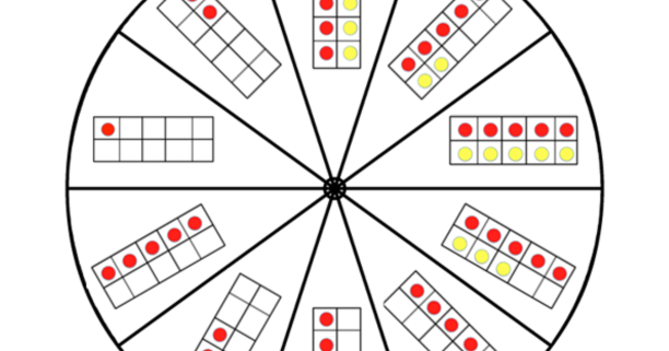 Simply Centers: Ten Frames Spinners