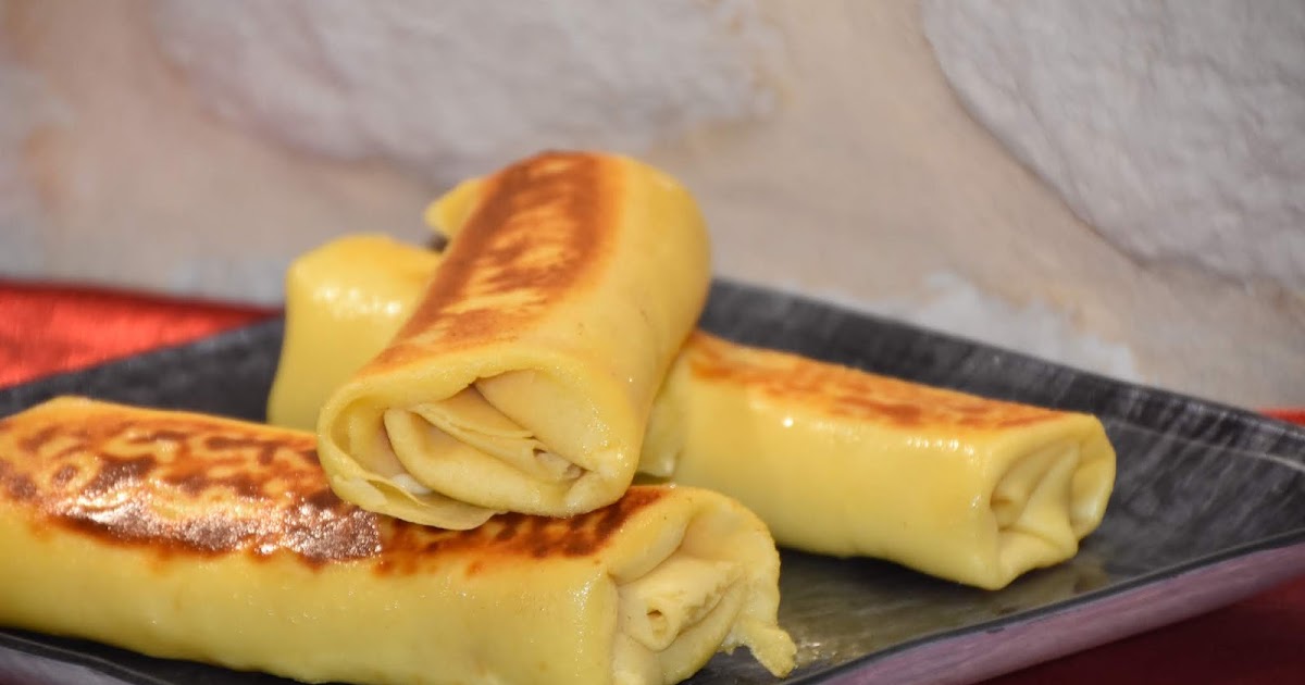 Crêpes fourrées béchamel jambon et gruyère