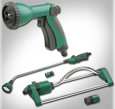 Ocio Jardín: Aspersor arco basculante Top Craft Aldi