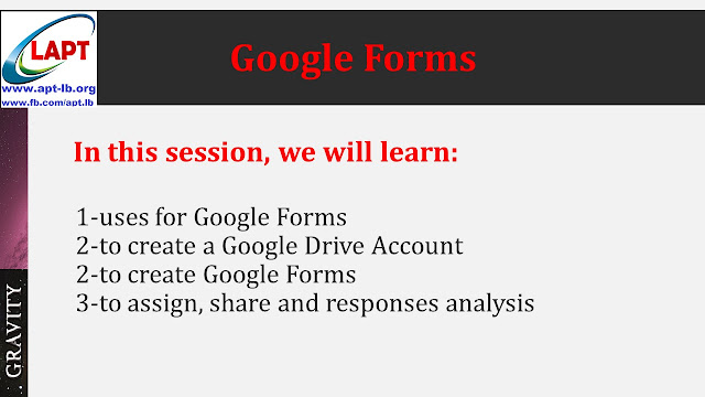 Creating quiz using Google forms