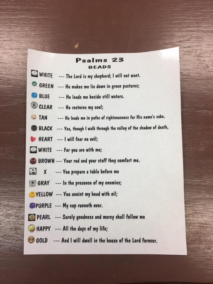Hands On Bible Teacher: Memorizing Psalms 23 Pre K- 1st Graders