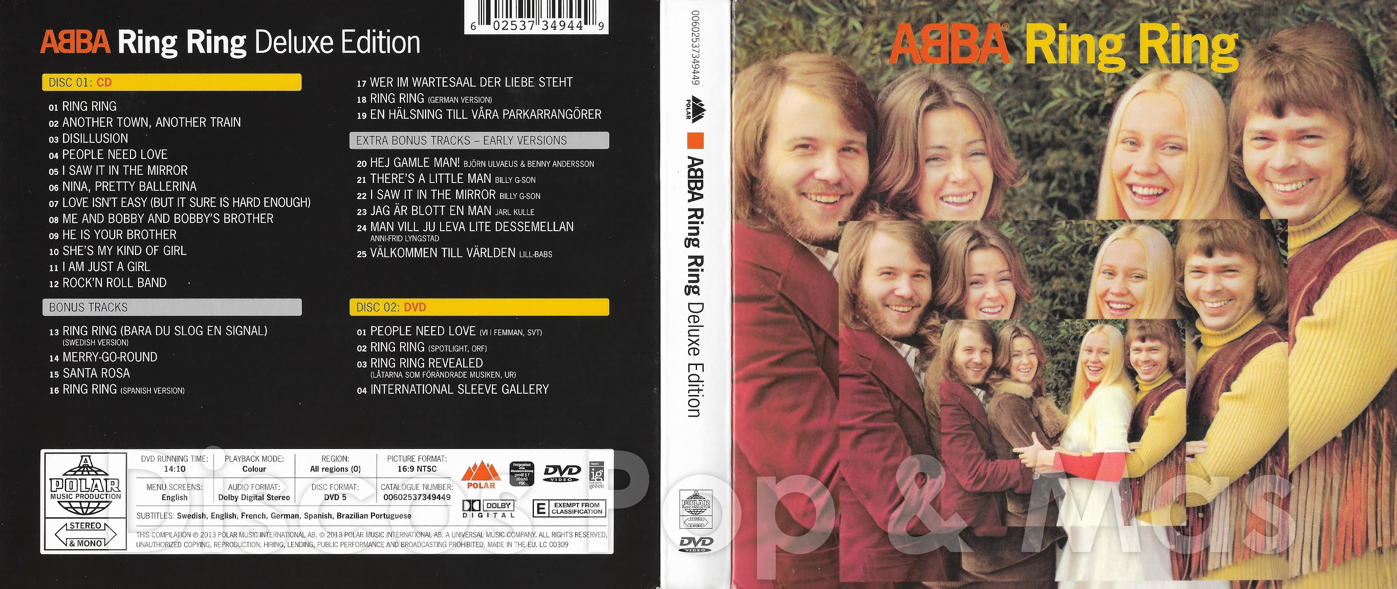 Discos Pop & Mas: ABBA - Ring Ring (Deluxe)