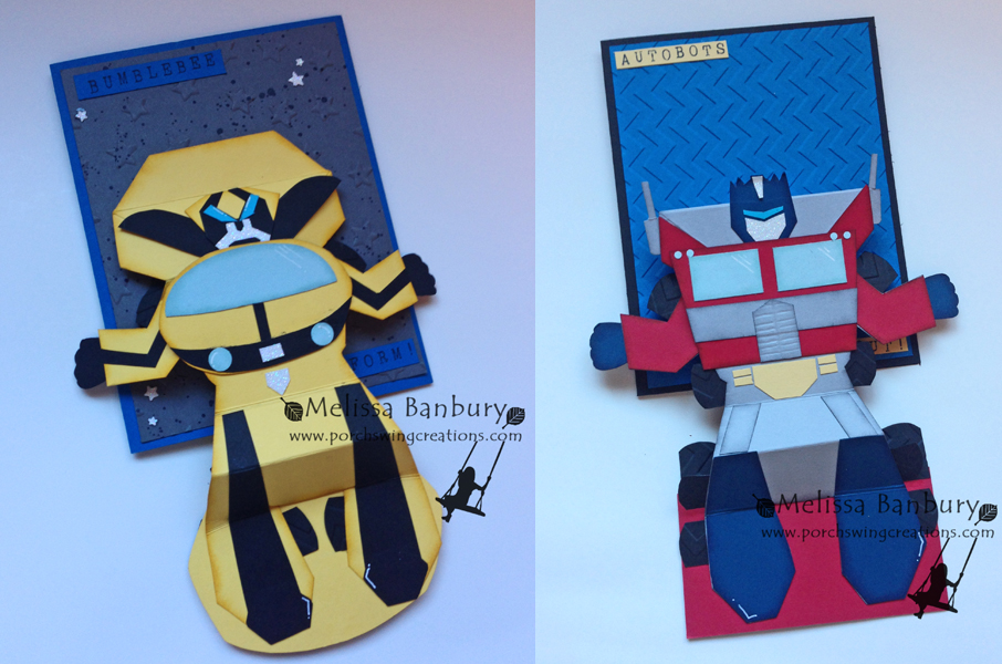 Porch Swing Creations: Autobots Roll Out! Interactive Transformer Cards