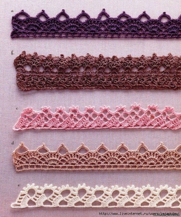 Irina: Crochet Edges.