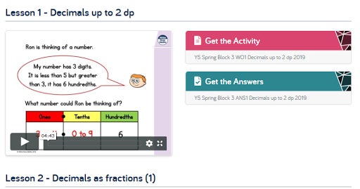 Year 5: Maths - Decimals up to 2dp