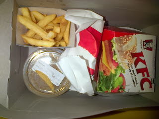 superstition is all we have left: the KFC power tower box meal