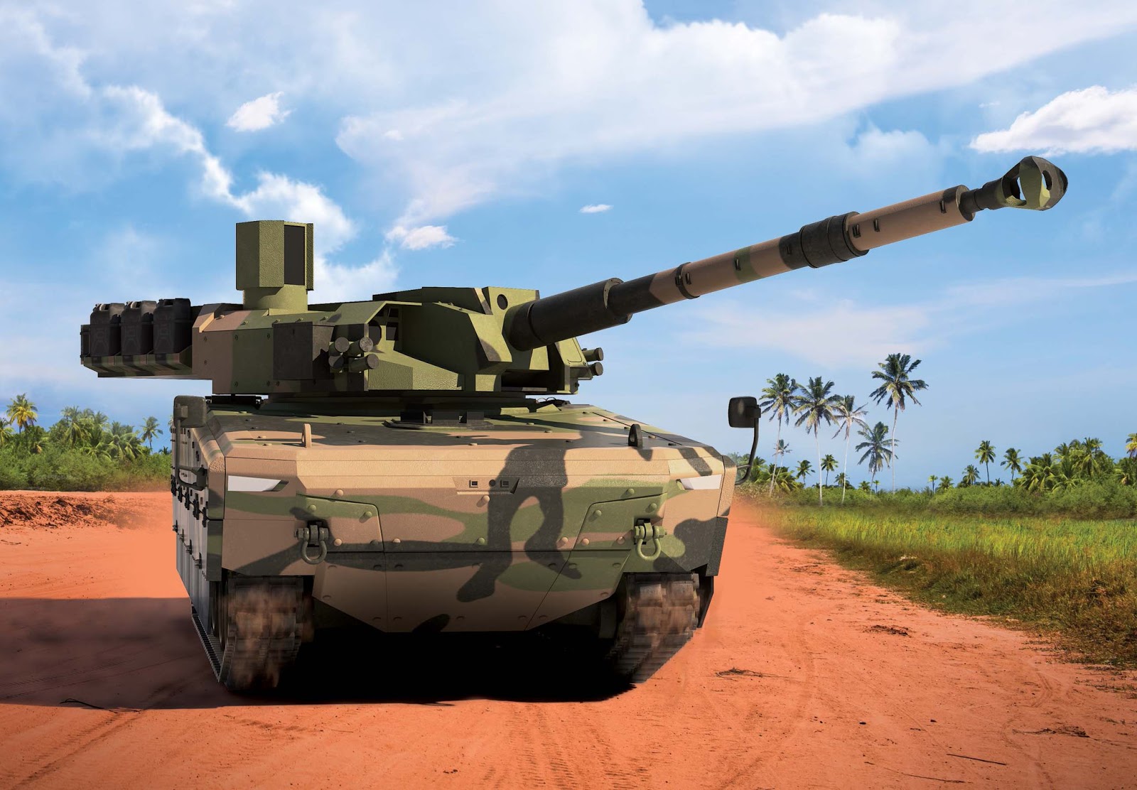 Garuda Militer: FNSS and PT Pindad Show Medium Tank