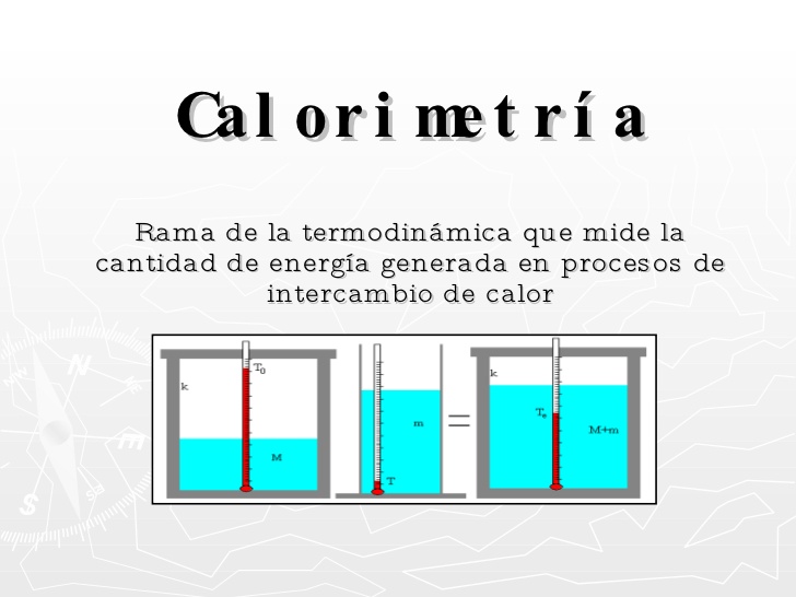 Biofisica: CALORIMETRÍA