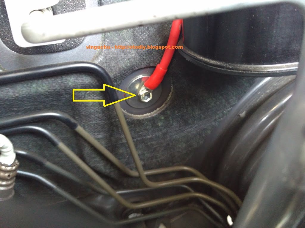 DIY : Pasang ground wire "Red Power" 7 titik di all new veloz