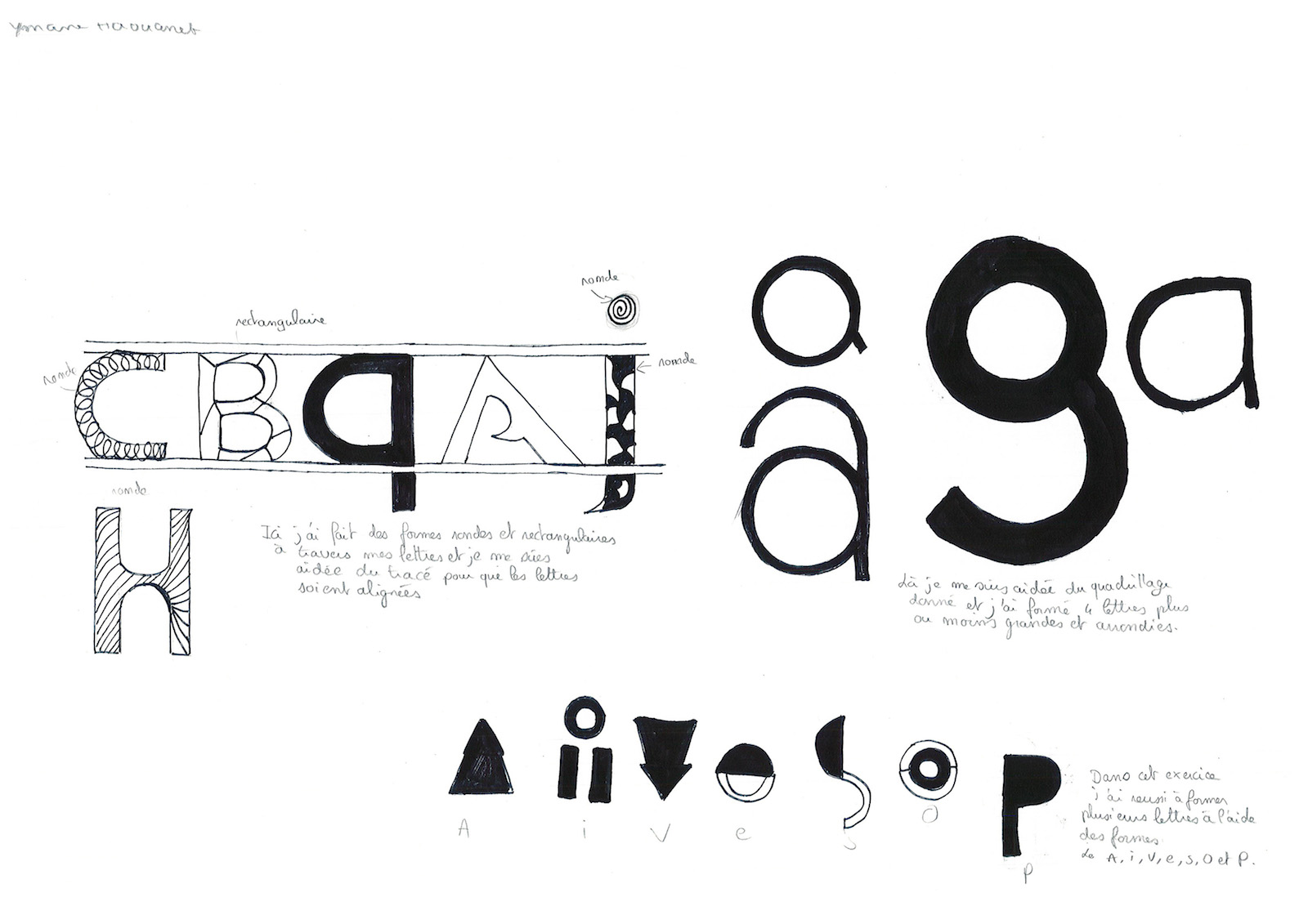 M- DA VEIGA: TRAVAUX // expérimentation typoModule