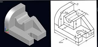 Auto CAD 3D figure - a simple example