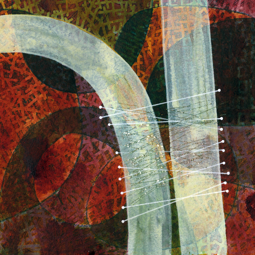 Michèle Brown Artist - The Old Cells Studio: Connector - watercolour ...