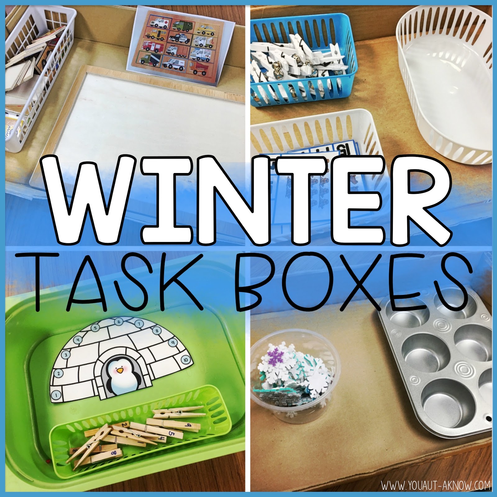 Winter Task Boxes - You Aut-A Know