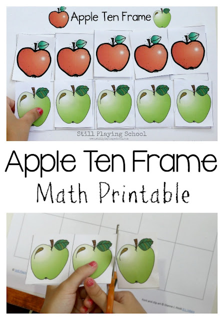 Apple Ten Frames | Still Playing School