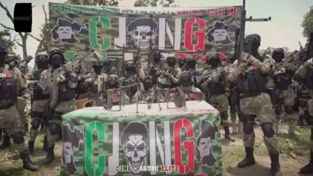 VIDEO. - Pará qué vayan y digan! El CJNG Grupo de Élite graba nuevo ...