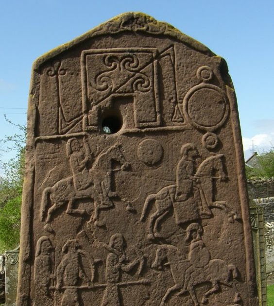 The location of the battle of Dunnichen