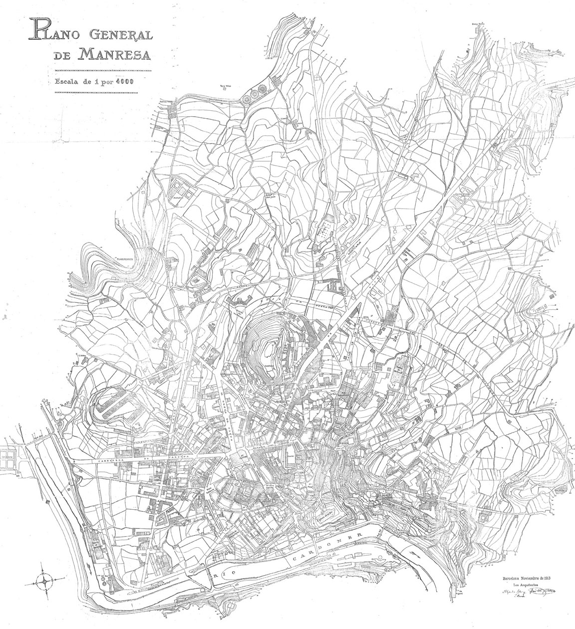 Històries Manresanes: L'espai manresà al segle XIX