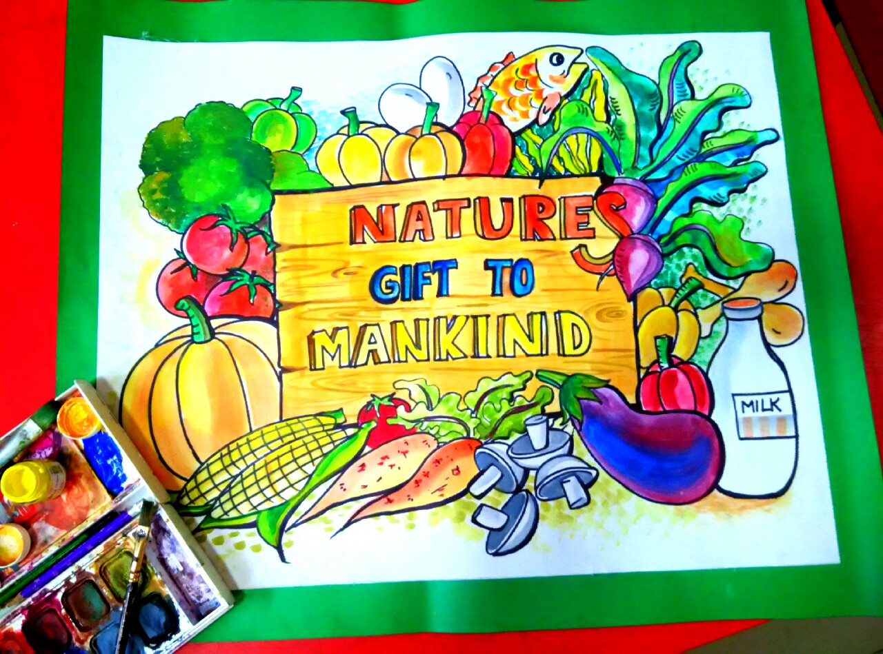 Art ,Craft ideas and bulletin boards for elementary schools: Vegetable ...