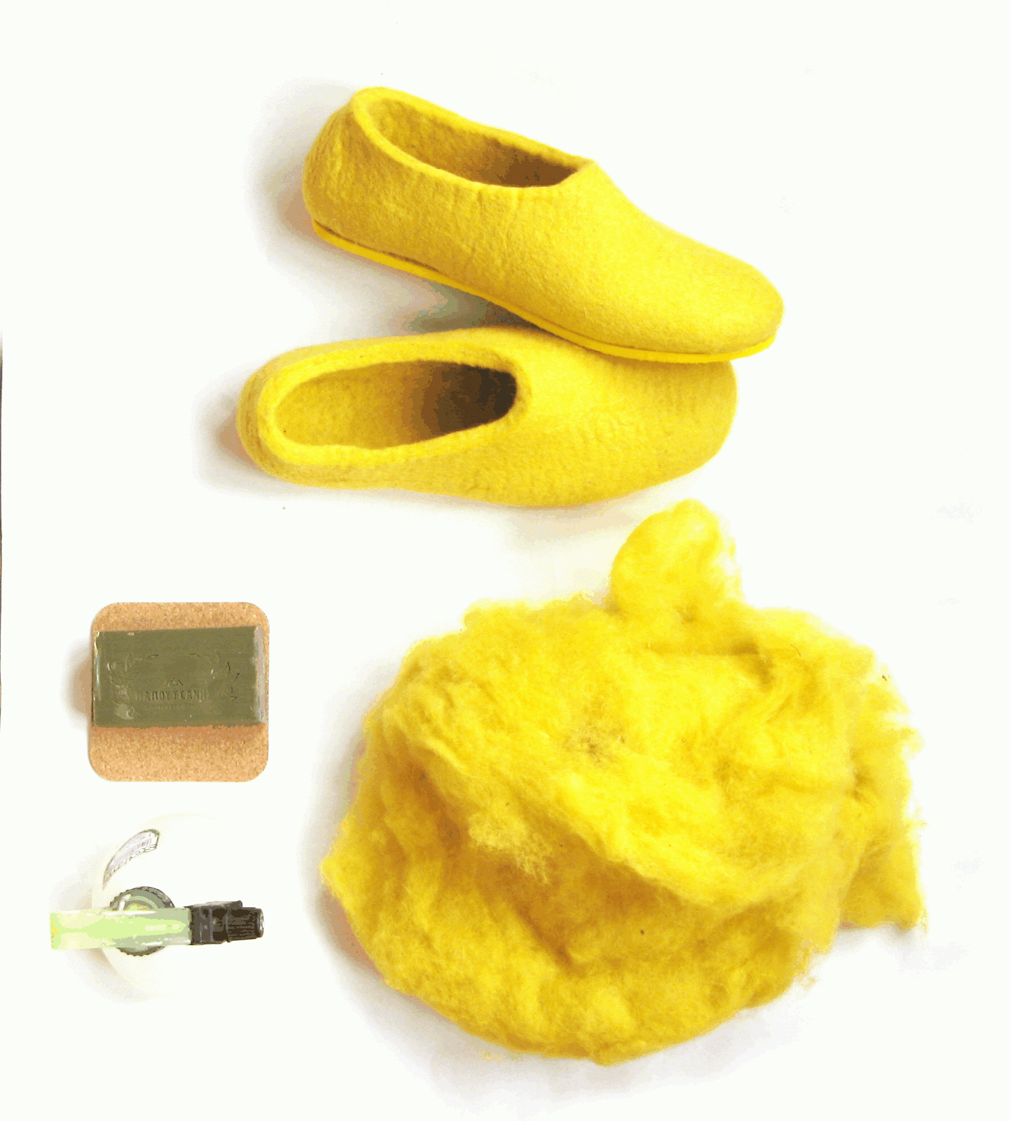 Felted Wool Slippers, Wool Boots, Cat Beds: How to make felted slippers