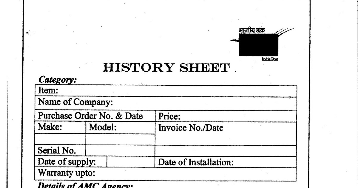 System Administrators History Sheet And HCL Template system-administrators-history-sheet-and-hcl-template