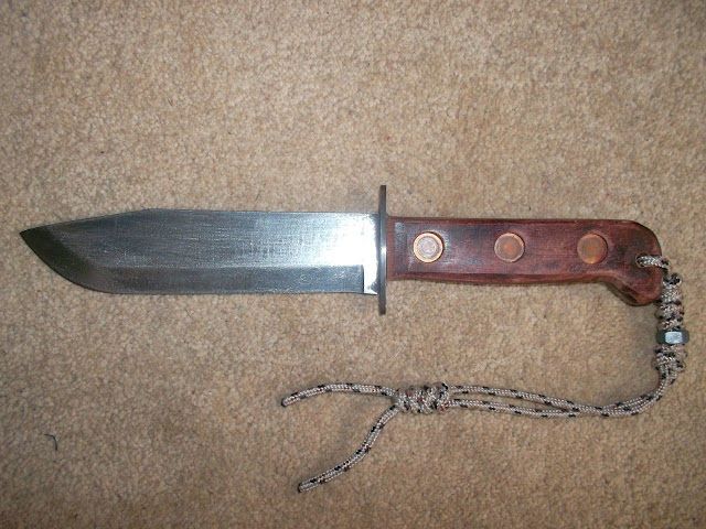 the secret camper: Customised British MOD Survival Knife