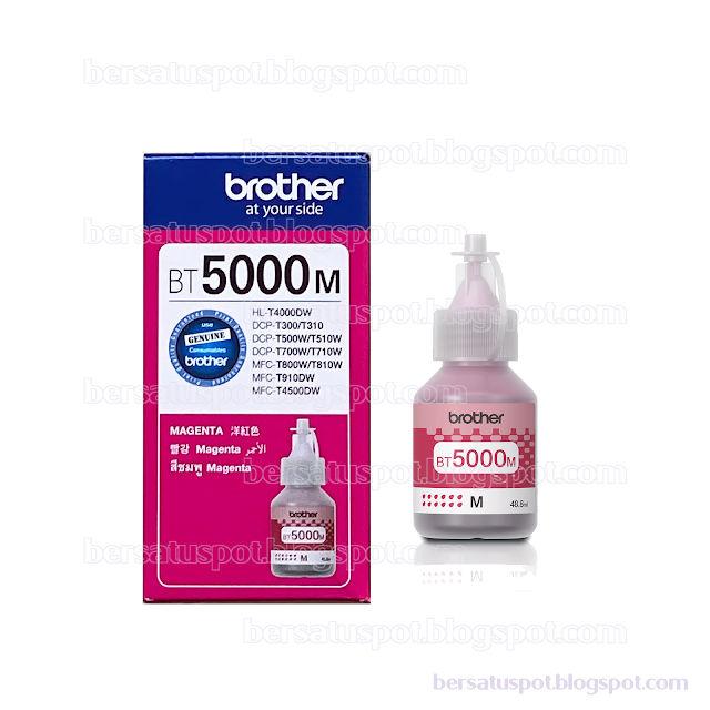 Brother BT 5000 Magenta Ink Bottle 48.8ml | Bersatu Spot