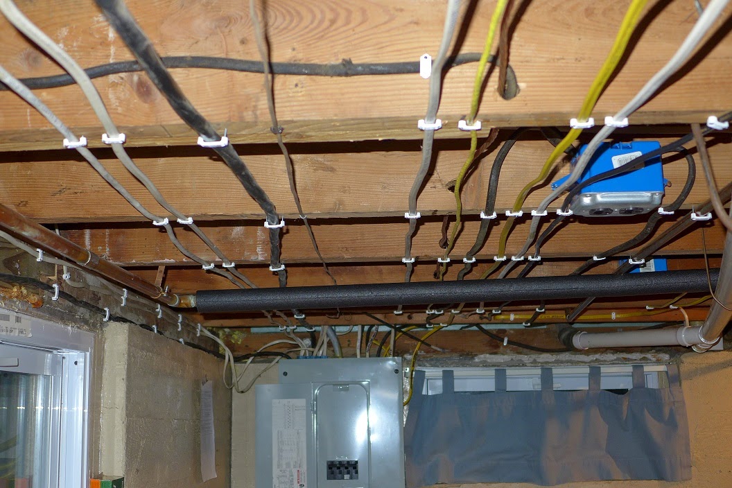 Nails and Sawdust: Cleaning out the basement.