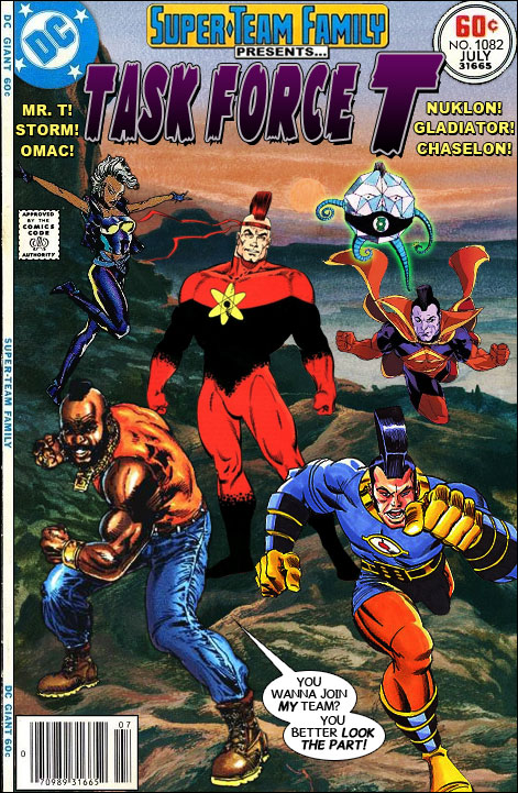 Super-Team Family: The Lost Issues!: Task Force T