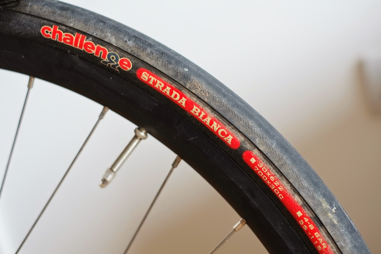 The Smut Pedaller: Tyre review: Challenge Strada Bianca