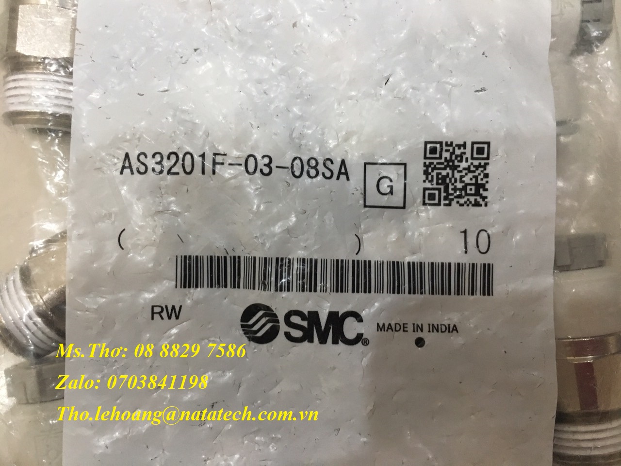 Đầu nối SMC AS3201F-03-08SA