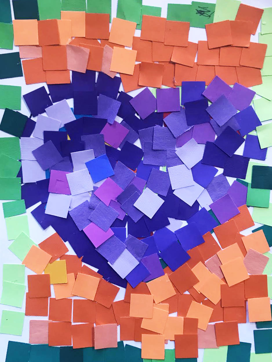 ALMA THOMAS HEART MOSAICS