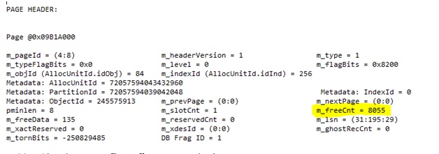 Microsoft Business Intelligence: Data page in sql server