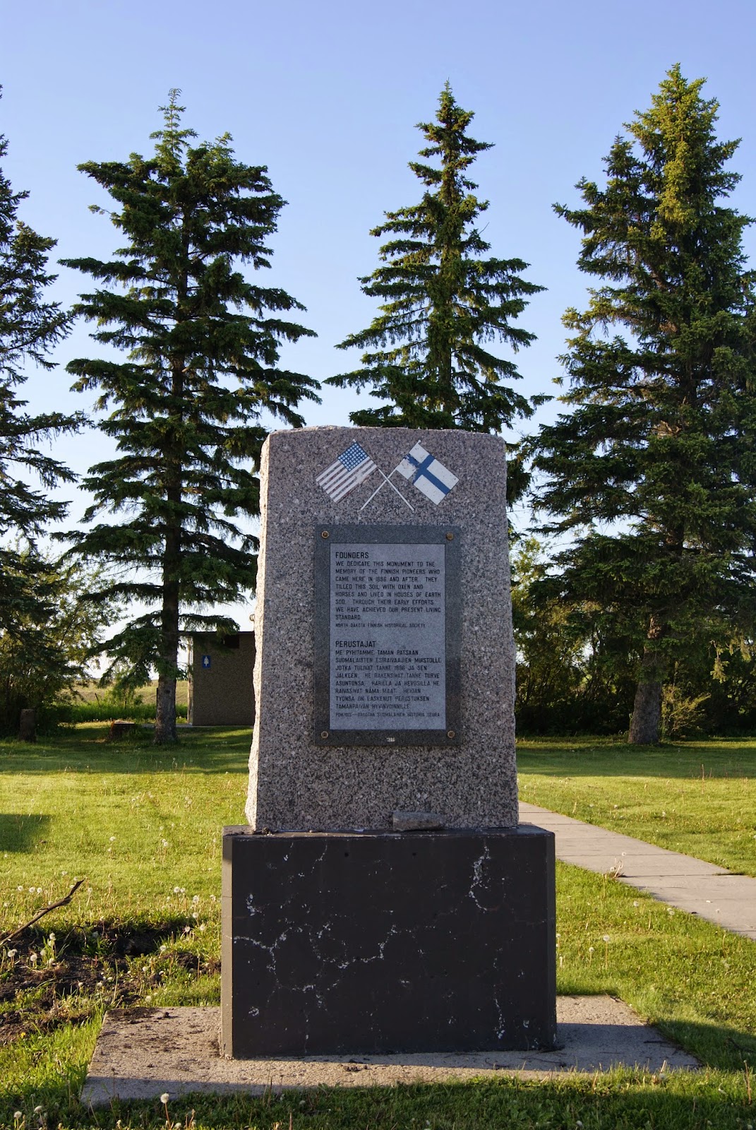 Makkerin blogi: Finnish Pioneer Monument near Rolla, ND / Suomalaisten ...